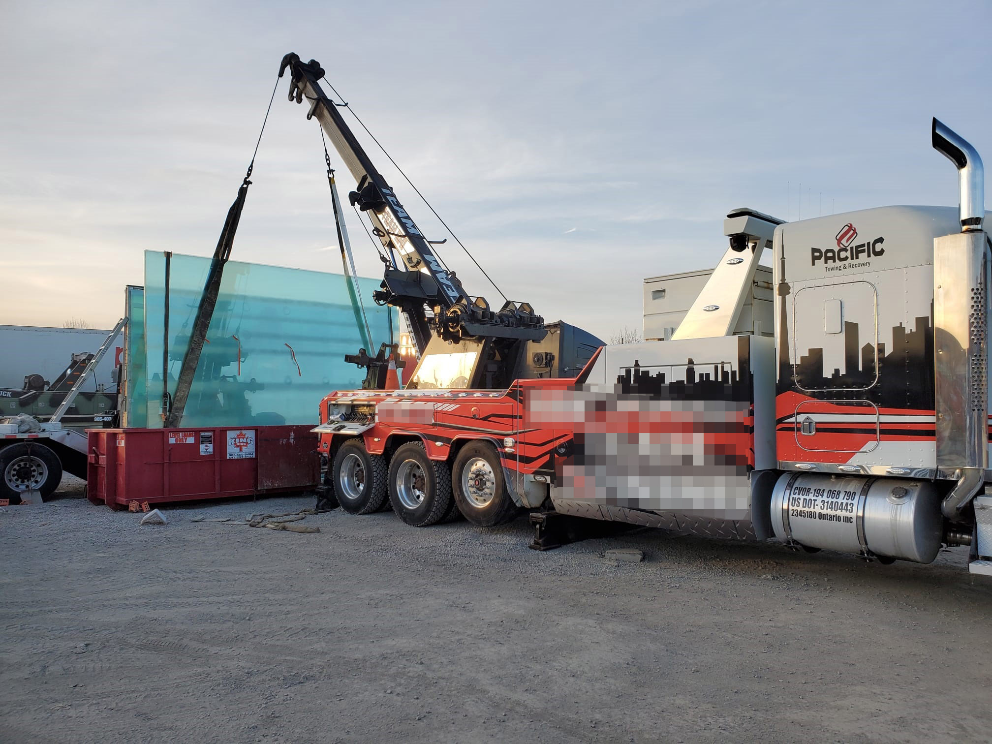 Load Transfer (Load Shift) Service in Canada - Pacific Towing